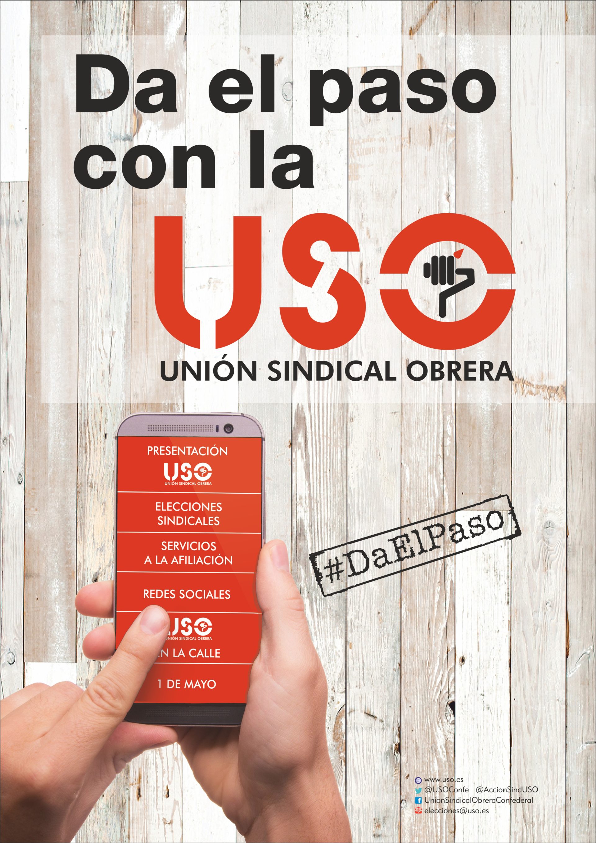 EL SINDICATO USO CAMBIA CONTIGO. ELECCIONES SINDICALES CON LA USO, UN SINDICATO AUTÓNOMO E ...